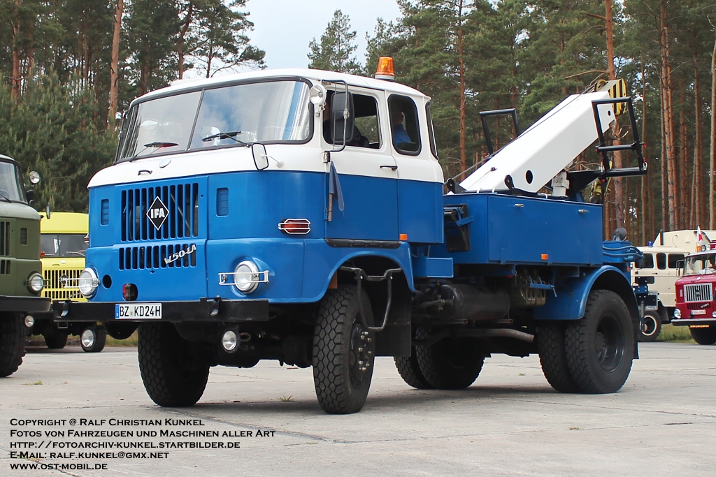 IFA W 50 LA/AB 63 Abschlepp- und Bergefahrzeug 4x4 zivil ...